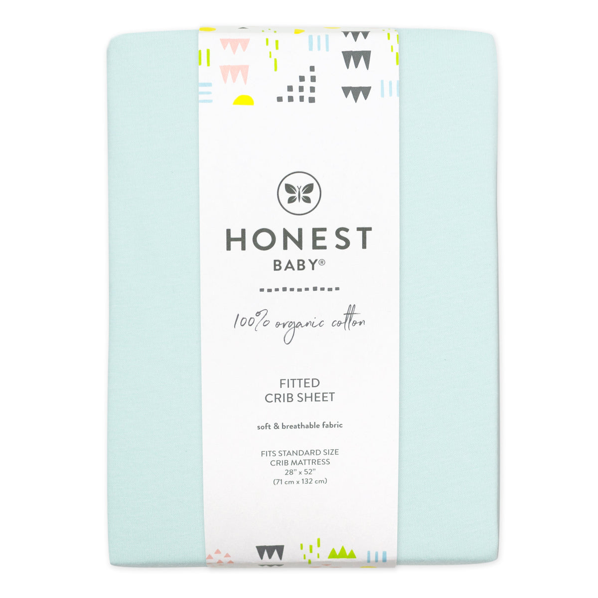 Organic Cotton Fitted Crib Sheet | Honest Baby Clothing