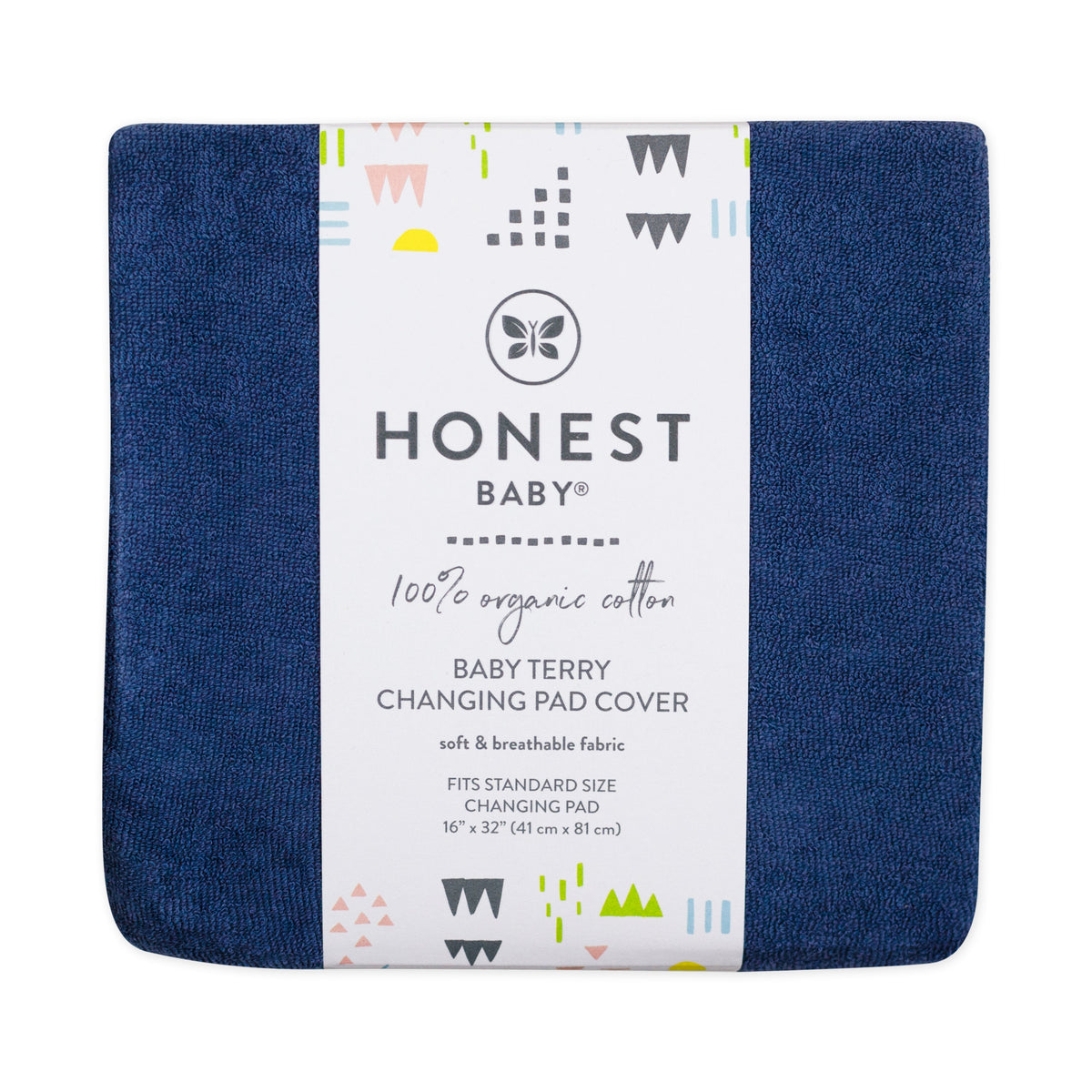 Organic Cotton Baby Terry Changing Pad Cover | Honest Baby Clothing