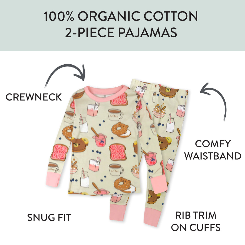 Organic Cotton Fun Foods Pajamas For Babies & Toddlers | Honest Baby ...