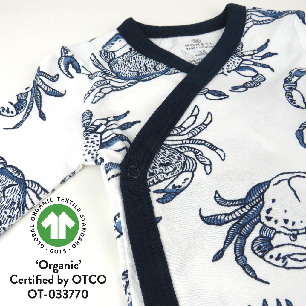 3-Pack Organic Cotton Long Sleeve Side-Snap Bodysuits | Honest Baby ...