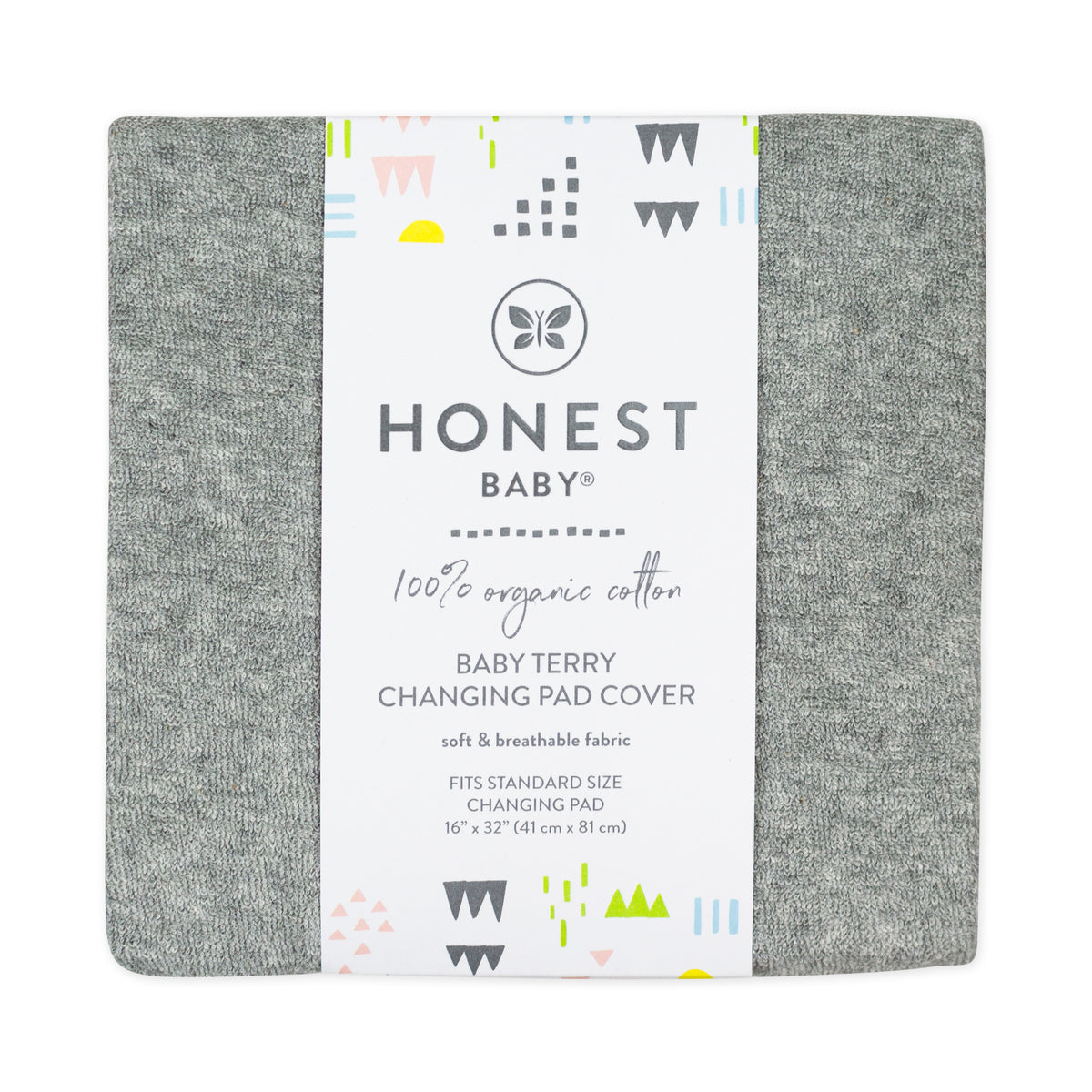Organic Cotton Baby Terry Changing Pad Cover | Honest Baby Clothing